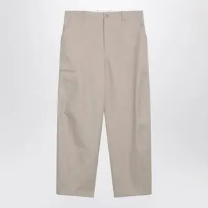 Givenchy Beige Cotton Trousers - Cream