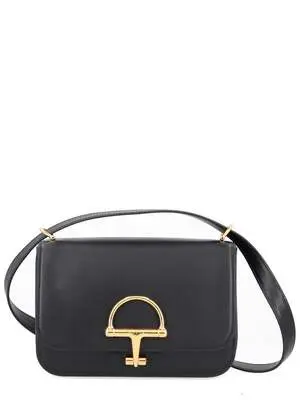 Gucci Calf Leather Siena Shoulder Bag - Black