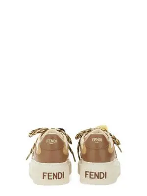 Fendi Match Sneaker - Cream
