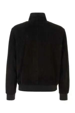 Gucci Suede Bomber Jacket