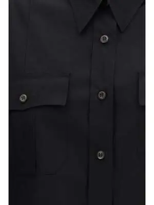 Prada Short-sleeve Poplin Shirt