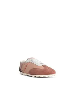 Marni Softy Soccer' Leather Sneakers