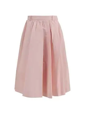Prada Long Silk Skirt - Pink