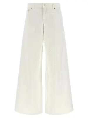 Stella McCartney Boucle Wide-leg Jeans