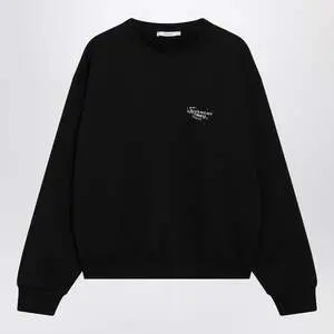 Givenchy Brushed Cotton Sweatshirt With Logo - Black