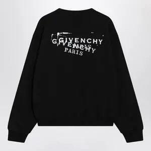 Givenchy Brushed Cotton Sweatshirt - Black