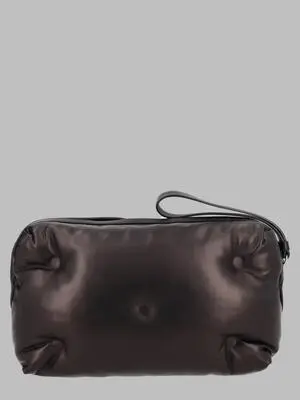 MAISON MARGIELA Glam Slam Leather Camera Bag - Black