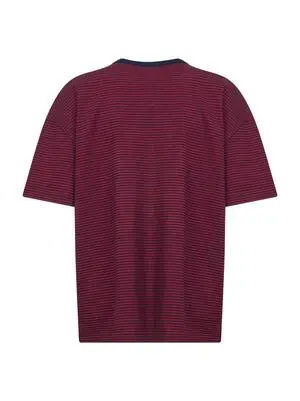 Prada Striped Cotton Jersey T-shirt - Multicolor