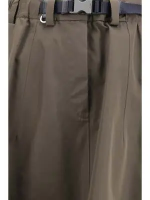 Prada Nylon Midi Skirt