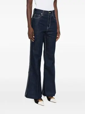 Celine Flared Denim Jeans - Multicolor