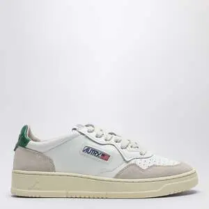 AUTRY Leather And Suede Low Top Sneakers - White