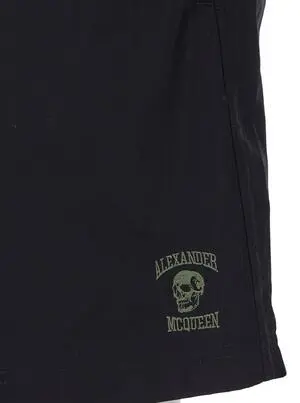 Alexander McQueen Varsity Skull Swimming Shorts - Multicolor