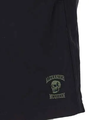 Alexander McQueen Varsity Skull Swimming Shorts