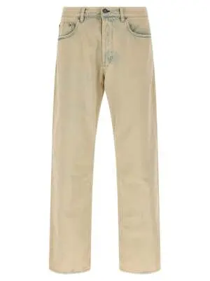 GOLDEN GOOSE Skate' Jeans - Cream