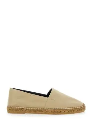 Saint Laurent Cotton Espadrilles - Cream