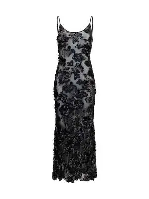NISSA Long Sequin Gown