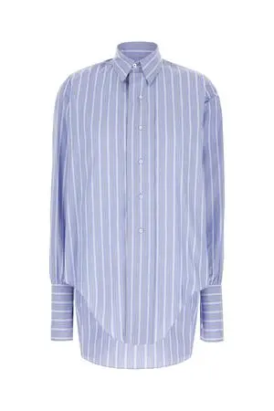 MAISON MARGIELA MAISON MARGIELA Striped Button-Up Shirt Multicolor