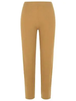 Max Mara Cashmere Blend Trousers - Cream