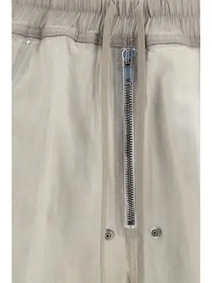 Rick Owens Wide Bela Pants In Denim - Multicolor