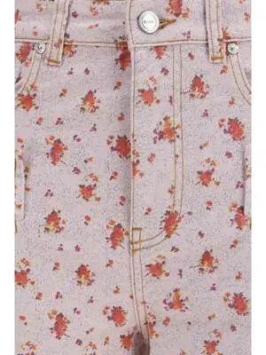 GANNI Printed Capri Pants