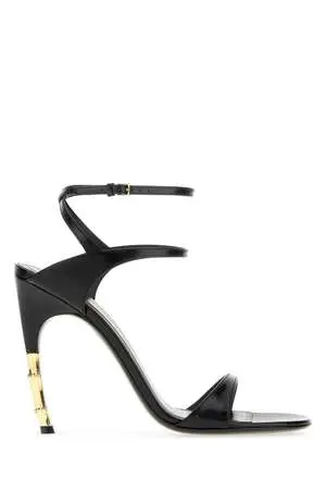 Gucci Leather Castello Sandals - Black