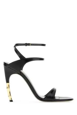 Gucci Leather Castello Sandals - Black