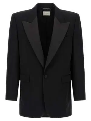 Saint Laurent Smoking' Blazer - Black
