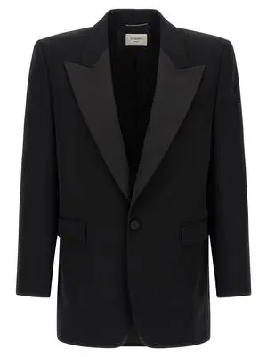 Saint Laurent Smoking' Blazer - Black