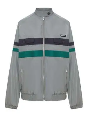 Miu Miu Tec Silk Blouson - Multicolor