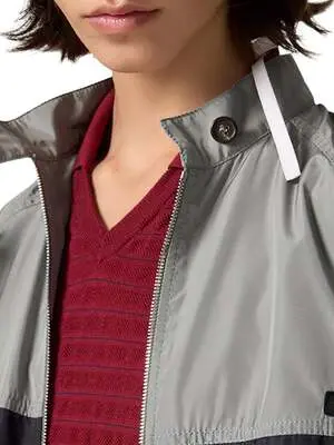 Miu Miu Tec Silk Blouson