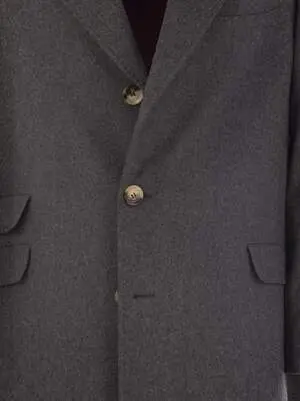 Brunello Cucinelli Wool And Cashmere Coat