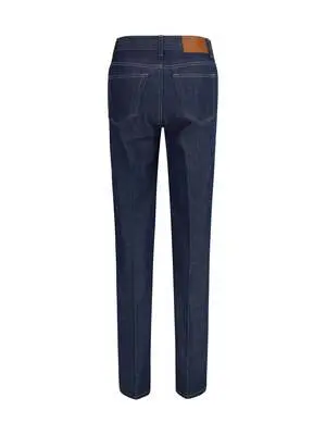 Chloé Four-pocket Slim-fit Jeans - Blue