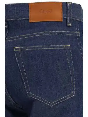 Chloé Four-pocket Slim-fit Jeans - Blue