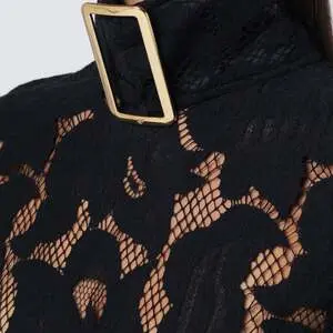 PATOU Mini Dress With Buckle Collar