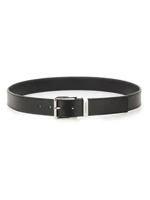 Givenchy Cintura Gentlemen In Pelle - Black