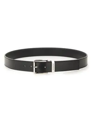 Givenchy Leather Gentlemen Belt - Black