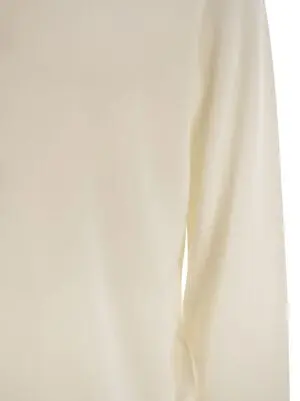 Brunello Cucinelli Cashmere Turtleneck Sweater - Cream