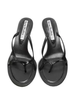 Acne Studios Leather Thong Sandals - Multicolor