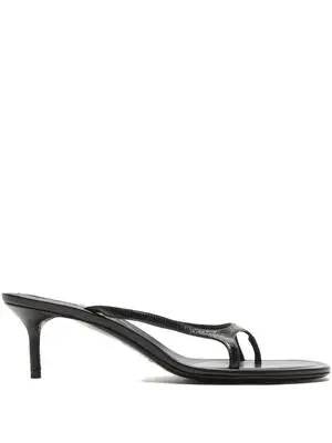 Acne Studios Leather Thong Sandals - Multicolor