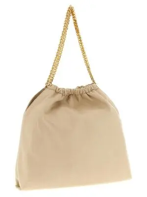 Stella McCartney Falabella Drawstring' Shoulder Bag - Cream