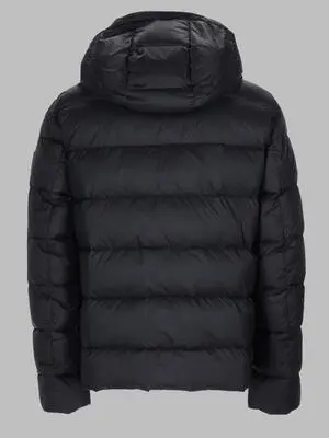 FAY Padded Quilted Jacket - Black