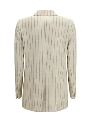 BLAZÉ MILANO Blazè Milano Serene Tea Blazer - Cream