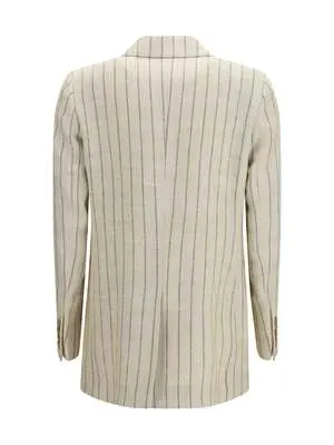 BLAZÉ MILANO Serene Tea Blazer - Cream