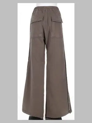 Rick Owens Cotton Drawstring Cargo Pants - Multicolor