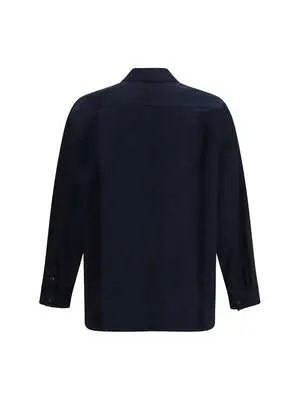 Giorgio Armani Cotton Shirt With Classic Collar