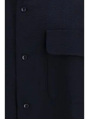 Giorgio Armani Cotton Shirt With Classic Collar
