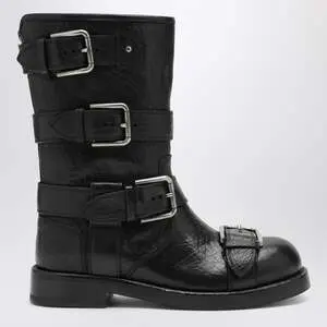 Dolce & Gabbana Leather Boots - Black