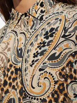 Etro Printed Silk Shirt