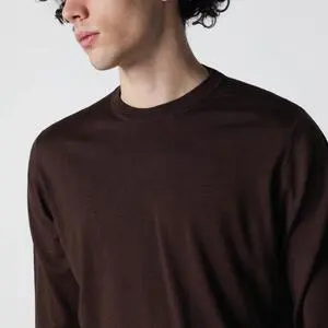 DRUMOHR Chocolate Wool Sweater