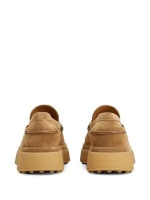 TOD'S Suede Leather Loafers